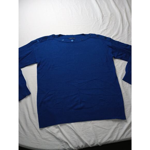 JEANNE PIERRE | Sweaters | Jeanne Pierre Infused Cashmere Sweater Blue ...